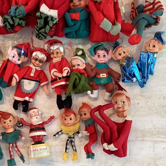 Vintage | Holiday | Vintage Knee Hugger Elf 95s Christmas Ornaments ...